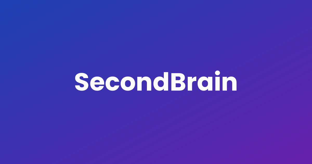 SecondBrain